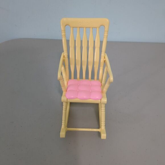 Barbie | Toys | Barbie Yellow Rocking Chair From Krissy Nursery Playset ...